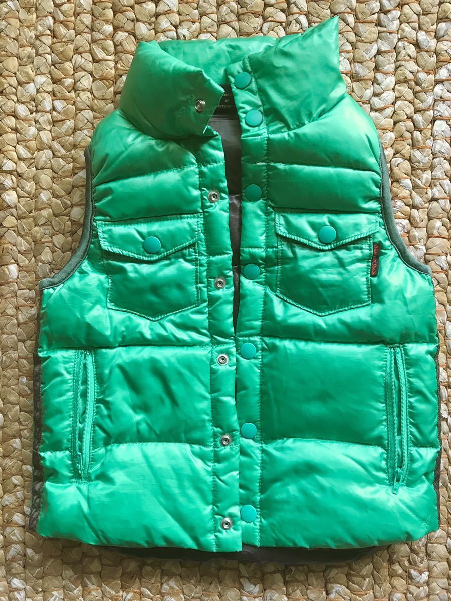 WASK ワスク ダウンベスト 120 ダウン80% べべ(ジャンパー、ブルゾン)｜売買されたオークション情報、yahooの商品情報をアーカイブ公開 - オークファン（aucfan.com）