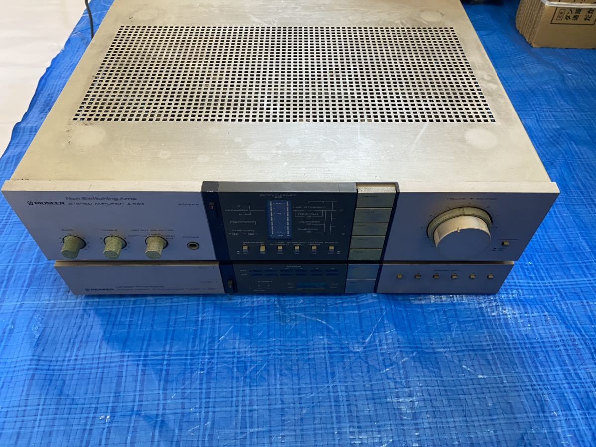 pioneer パイオニア プリメインアンプ チューナー A-580 F-580 ジャンク品(パイオニア)｜売買されたオークション情報 ...