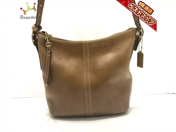 コーチ COACH ショルダーバッグ 9328 - レザー ブラウン バッグ(男性用)｜売買されたオークション情報、yahooの商品情報を ...