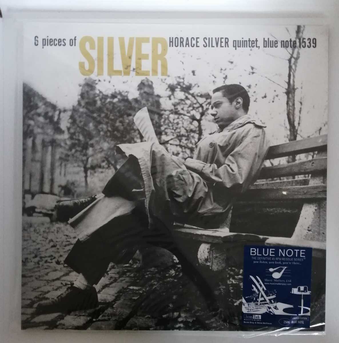 Horace Silver - 6 Pieces of Silver: Music Matters社による高音質リマスター盤 45回転版のファーストプレス 限定1000枚 180g 2LP ...