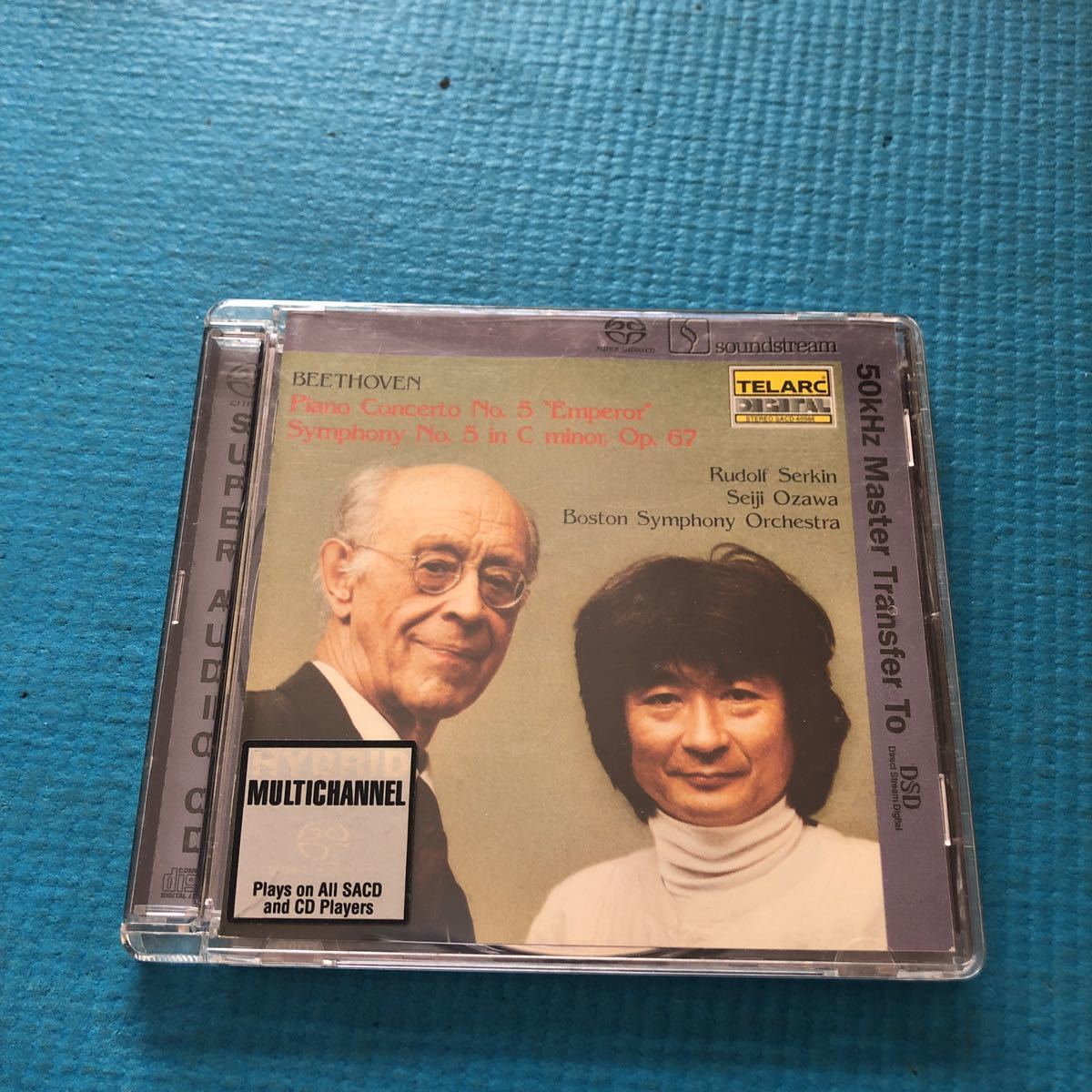 TELARC SACD ゼルキン＆小澤征爾 ベートーヴェン 皇帝 ＆ 運命(協奏曲)｜売買されたオークション情報、yahooの商品情報を ...
