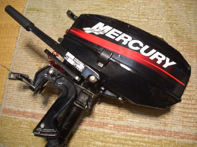 マーキュリー MERCURY 船外機 4643 型式3AR 取説付き 動作不明 現状品(10馬力未満)｜売買されたオークション情報、yahooの商品情報をアーカイブ公開 - オークファン ...