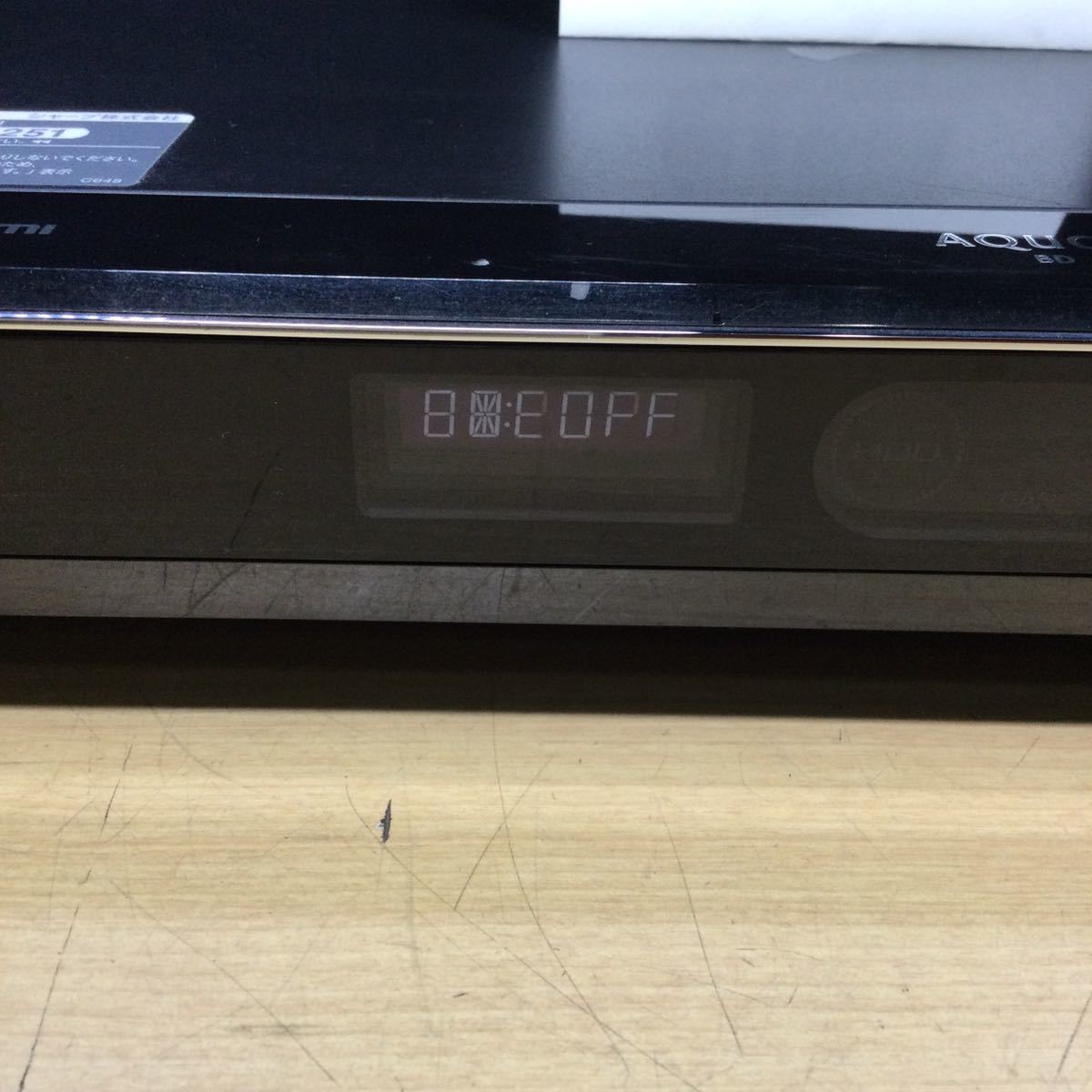 012019 2012年製 SHARP BD-T510 ブルーレイディスクレコーダー ジャンク品(シャープ)｜売買されたオークション情報、yahooの商品情報をアーカイブ公開 - オークファン ...