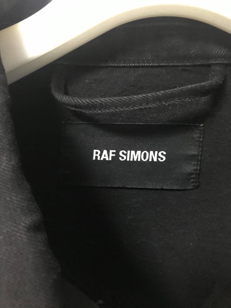 RAF SIMONS ラフシモンズ 18SS JOY DIVISION ジョイ ディヴィジョン プリントオーバーサイズデニムジャケット シャツ(ジャンパー、ブルゾン)｜売買されたオークション ...