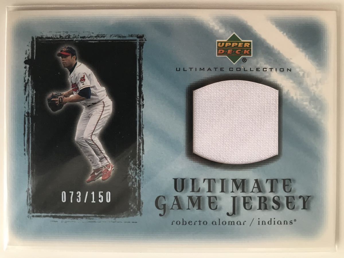 2001 Upper Deck ULTIMATE COLLECTION Game-Used シリアル4枚 Roberto Alomar，Todd Helton，Darin Erstad ...