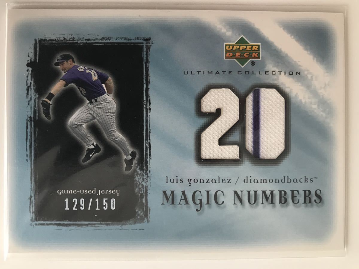 2001 Upper Deck ULTIMATE COLLECTION Game-Used シリアル4枚 Roberto Alomar，Todd Helton，Darin Erstad ...