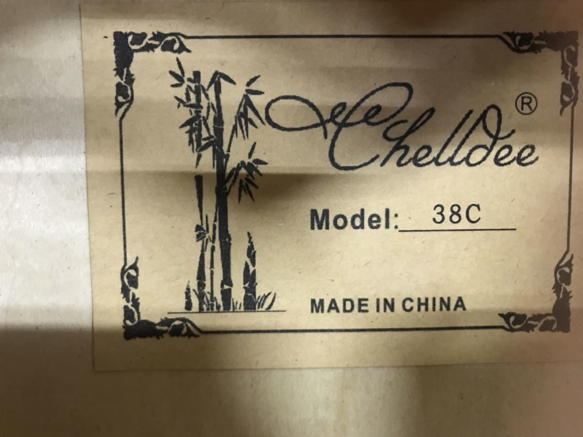 アコースティックギター Chelldee 38C カラー ブラック ケース付き(その他)｜売買されたオークション情報、yahooの商品情報をアーカイブ公開 - オークファン（aucfan.com）
