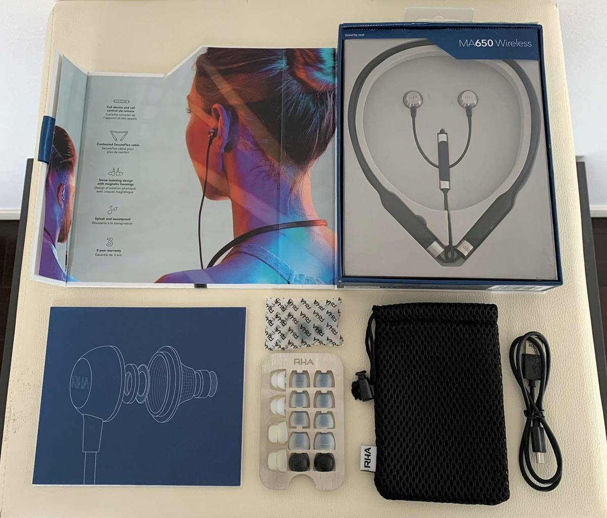 RHA MA650 Wireless Bluetooth イヤホン aptX/AAC対応/NFC搭載 601033 国内正規品(その他)｜売買されたオークション情報、yahooの商品情報を ...