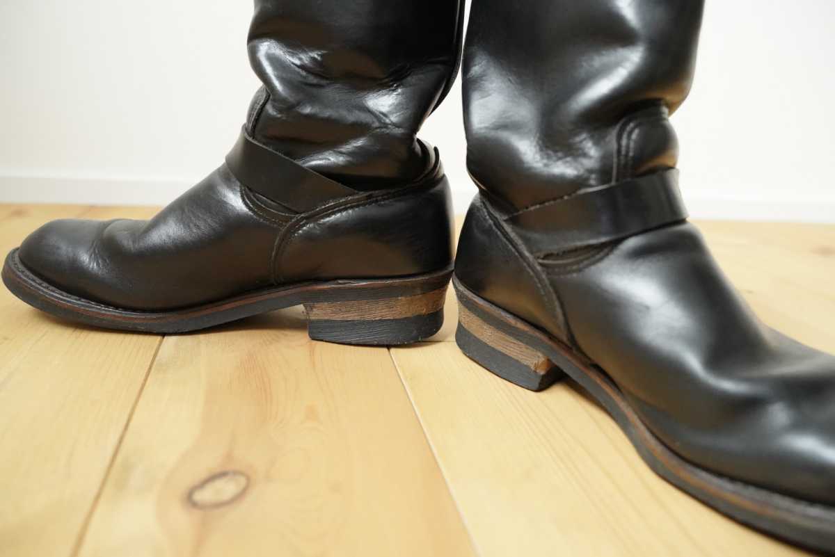 超レア羽タグ RED WING 968 スチールなし 96 97年 8.5D REDWING pt91 pt83 エンジニアブーツ レッドウィング 2966 2268 9268 茶芯 26.5 ...