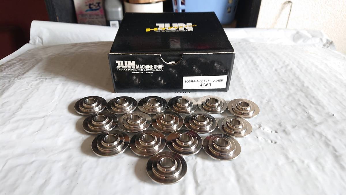 JUN AUTO MECHANIC 田中工業製 チタンリテーナー 4G63(エンジン部品)｜売買されたオークション情報、yahooの商品情報を ...