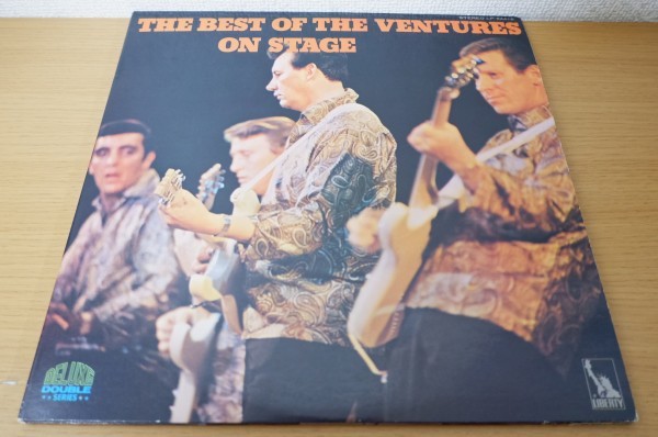 B2-081＜2枚組LP/美盤＞ デラックス ダブル / ベンチャーズ オン ステージのすべて 実況録音盤(Ventures)｜売買された ...