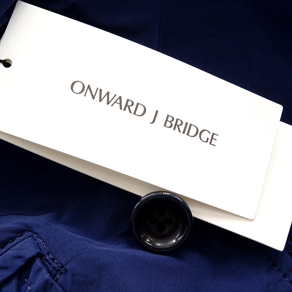 4.2万 ONWARD J BRIDGE 製品染め M-43 フィールド ジャケット L 紺 J47522 ブルゾン 日本製 オンワード ...
