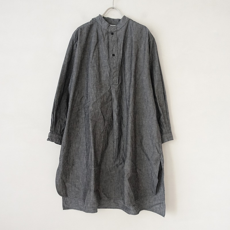 ヤエカ×ほぼ日 エルディーケーウェア YAECA×HOBONICHI LDKWARE 黒霜シャンブレー スモックドレス Mワンピース綿0221(女性用)｜売買されたオークション情報、yahoo ...