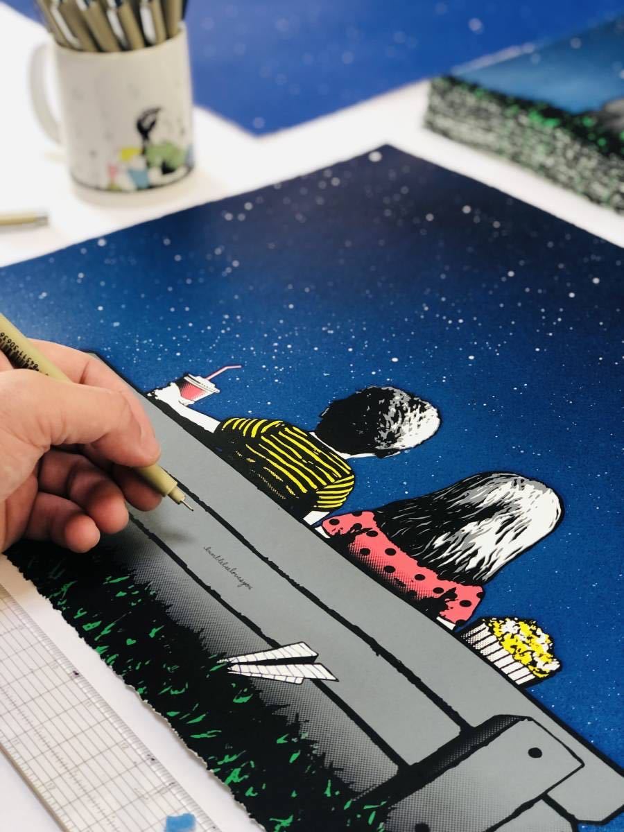 超 Bumblebeelovesyou / Starlight Starbright 検 Banksy / kaws / Martin ...