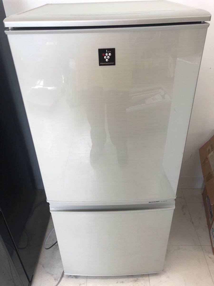 # シャープ 137L 2ドア冷蔵庫 ゴールド系 SHARP プラズマクラスター冷蔵庫 SJ-PD14X-N 2013年製(100リットル～)｜売買されたオークション情報、yahooの商品情報 ...