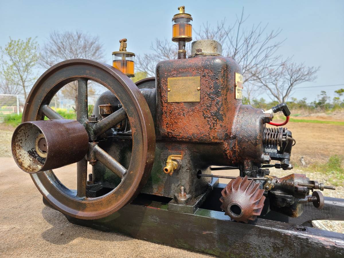 ヤマダ発動機 2~3馬力 実動 Stationary old engine YAMADA(発動機)｜売買されたオークション情報、yahooの ...