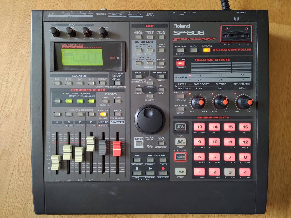Roland SP-808(サンプラー)｜売買されたオークション情報、yahooの商品情報をアーカイブ公開 - オークファン（aucfan.com）