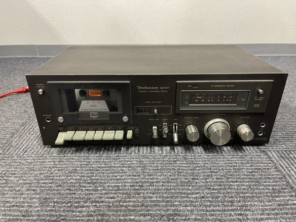 H410-16301-5 Technics テクニクス RS-M30 ステレオカセットデッキ 通電確認済 ⑪(一般)｜売買されたオークション ...