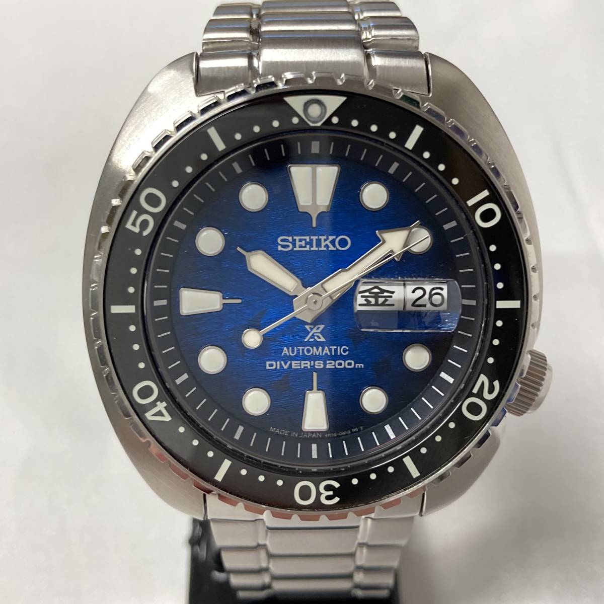 1円スタート 極上 セイコー プロスペックス セーブ ザ オーシャン ダイバースキューバ Special Edition SBDY063 ...