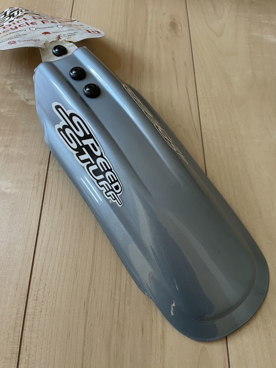 SPEED STUFF Dirt Devil スピードスタッフ フロントフェンダー ブルーシルバー 泥除け(フェンダー、泥除け)｜売買されたオークション情報、yahooの商品情報をアーカイブ ...