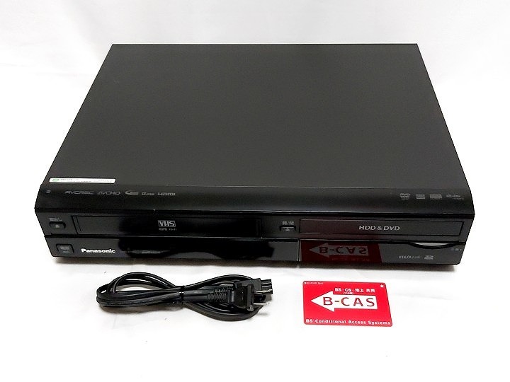 Panasonic ハイビジョン DIGA DMR-XP21V-S VHS・DVDレコーダー RC21