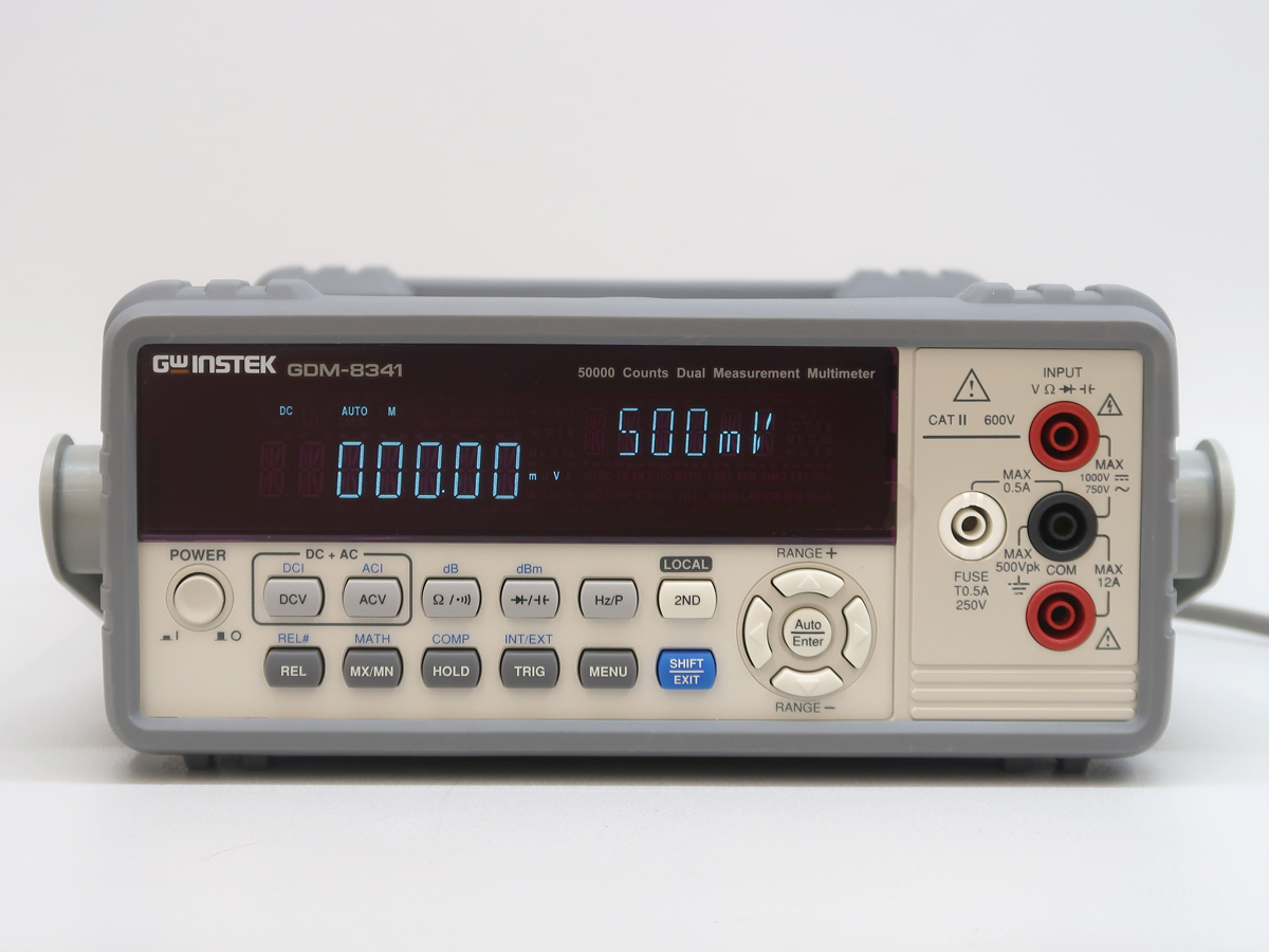 AT36380 GWINSTEK GDM-8341 デジタルマルチメータ/50000 Counts Dual Measurement ...