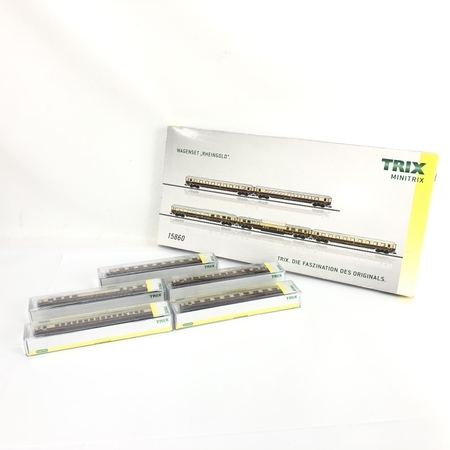 TRIX 15860 MINITRIX 客車 5両 セット 鉄道模型 Nゲージ ジャンク Y5617060(外国車輌)｜売買されたオークション ...