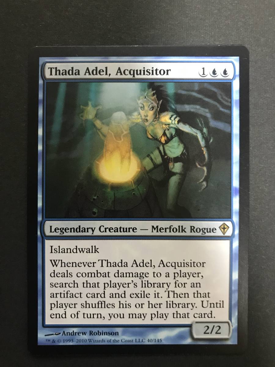 MTG/奪い取り屋 サーダ アデール/Thada Adel Acquisitor/英語/1枚(青)｜売買されたオークション情報、yahooの ...