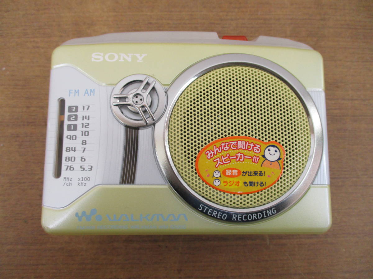 L718 現状品 SONY WALKMAN WM-GX200 ソニーウォークマン ポータブルカセットプレーヤー 5/6 21(録音、再生 ...