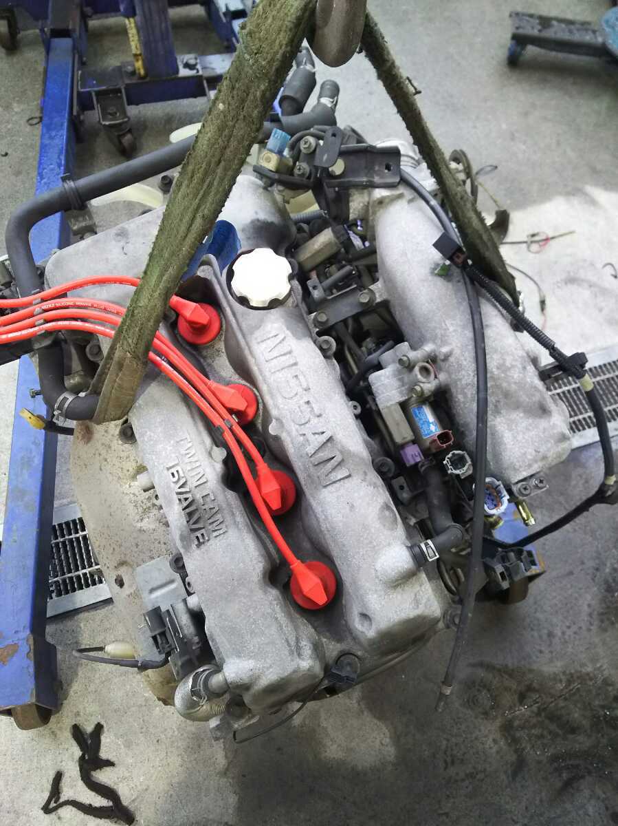 SR20 NA S15 シルビア スペックS 実働品 s13 s14 180sx ハーネス ECU エアフロセット(エンジン本体)｜売買された ...