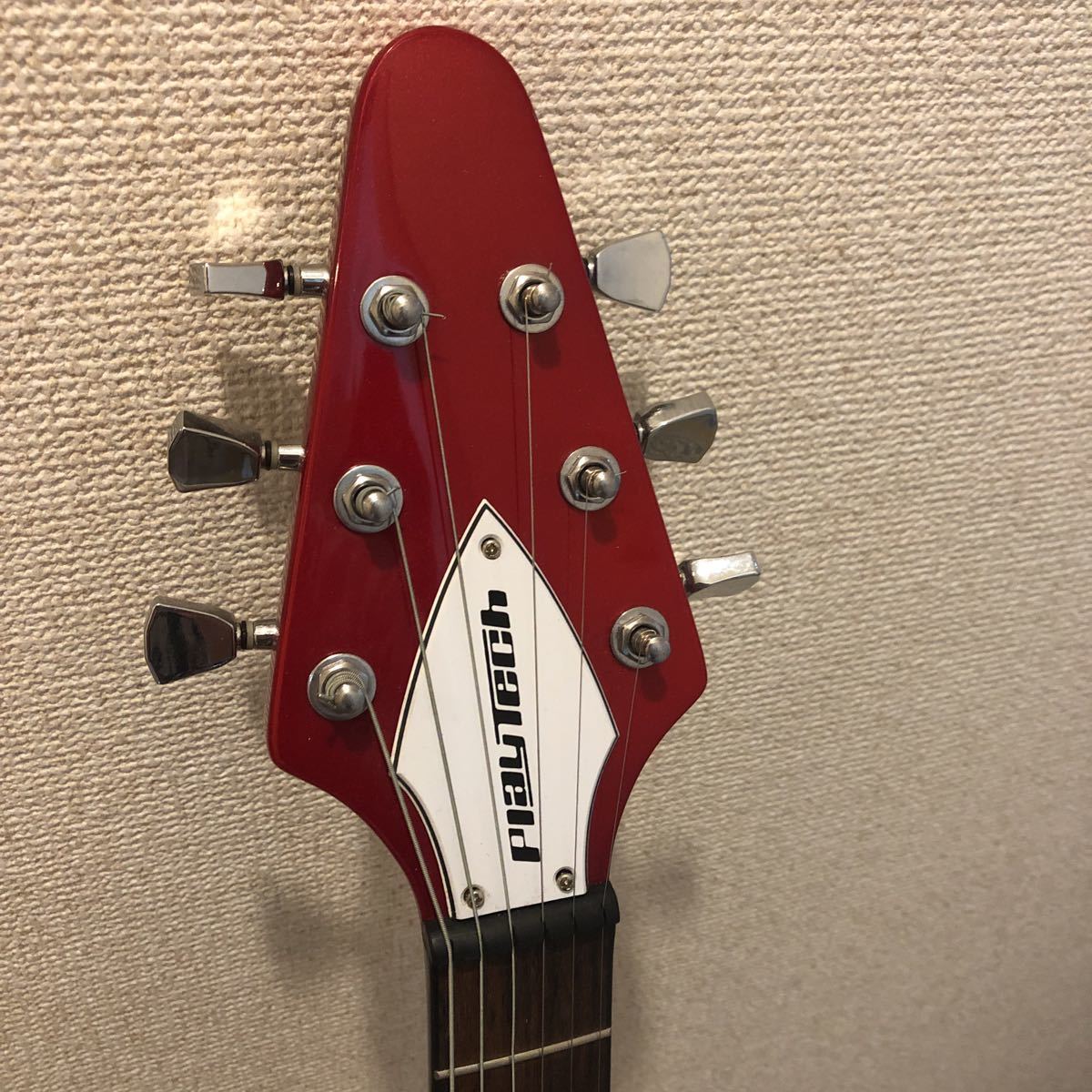 1円スタート フライングV エレキギター FLYING V プレイテック playtech(本体)｜売買されたオークション情報、yahooの商品情報をアーカイブ公開 - オークファン ...