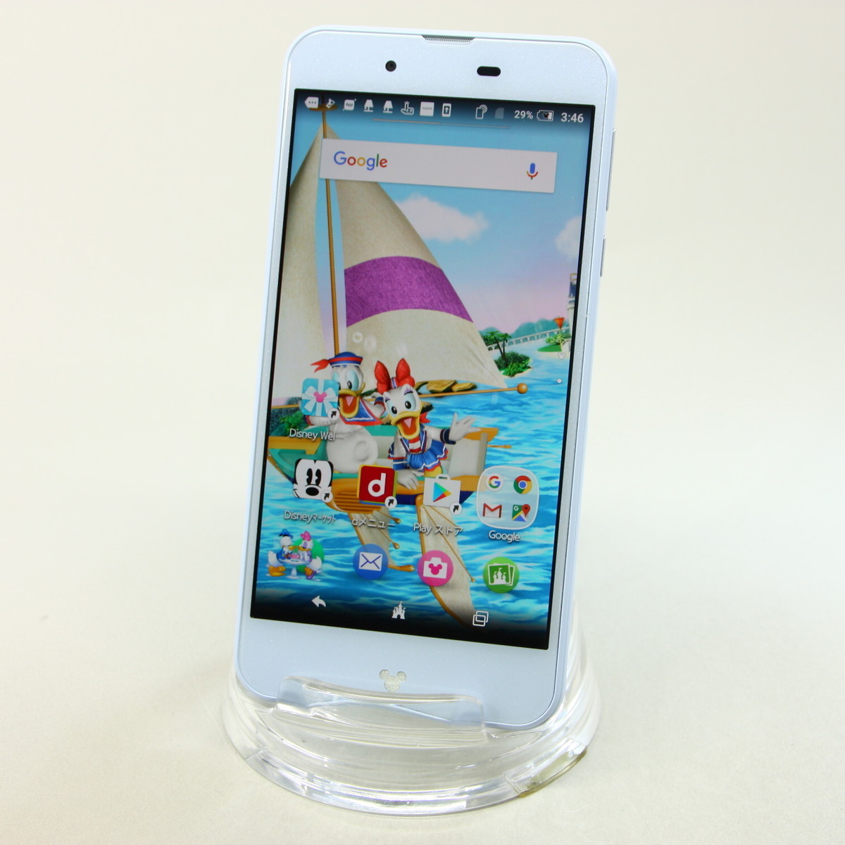 シャープ Disney Mobile on docomo DM-01J Blue ドコモ Joshin4001 1円(シャープ)｜売買された ...