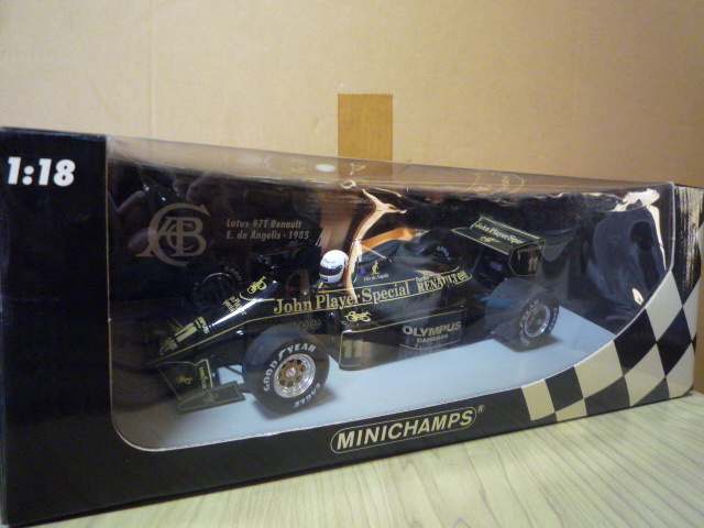 1/18 PMAミニチャンプス Louts 97T John Player Special ジョン プレイヤー スペシャル ロータス 97 J ...