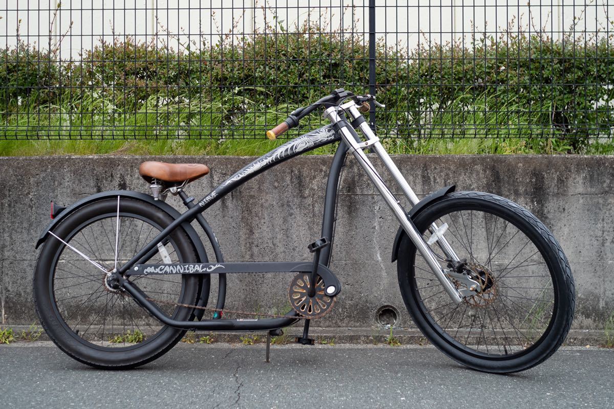 ビーチクルーザー NIRVE ナーブ チョッパー Cannibal カンニバル USA(ビーチクルーザー)｜売買されたオークション情報、yahooの商品情報をアーカイブ公開 - オークファン ...