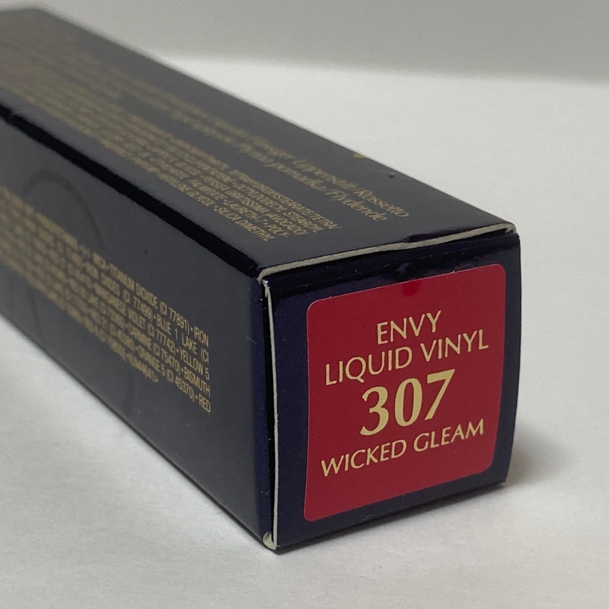 ESTEE LAUDER Pure Color Envy Paint-On LIQUID VINYL 307 WICKED GLEAM 7ml ...