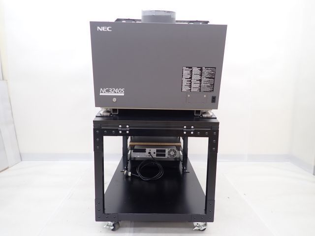 法人様限定 NEC DLPシネマプロジェクター NC3240S-A 4K対応プロジェクター 2013年製 + NC-32PS02 4kW ...