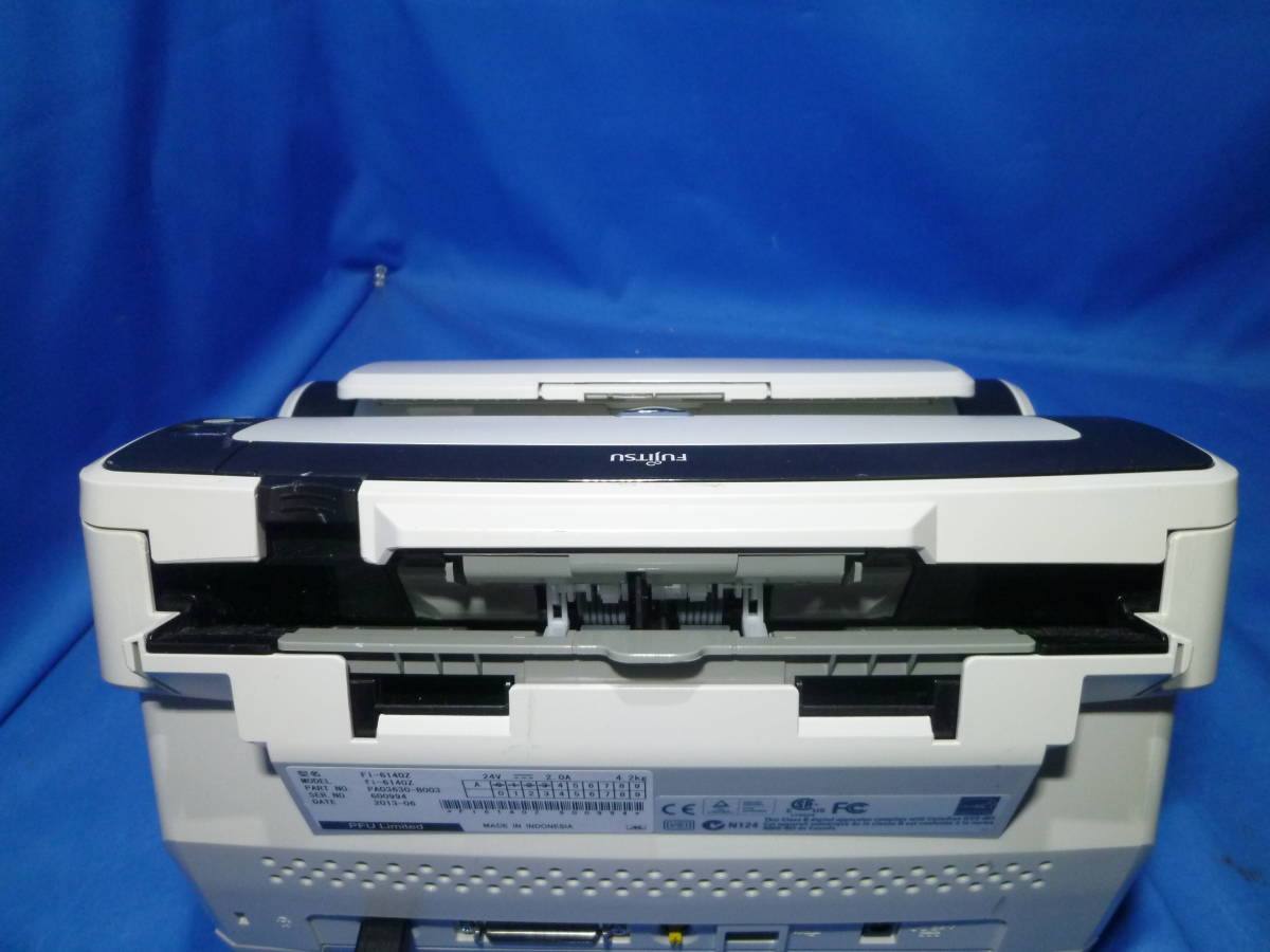 富士通 イメージスキャナ fi-6140Z A4 ADF インプリンタ付 FI-614PR 両面カラースキャナ 簡易チェック品(スキャナ ...