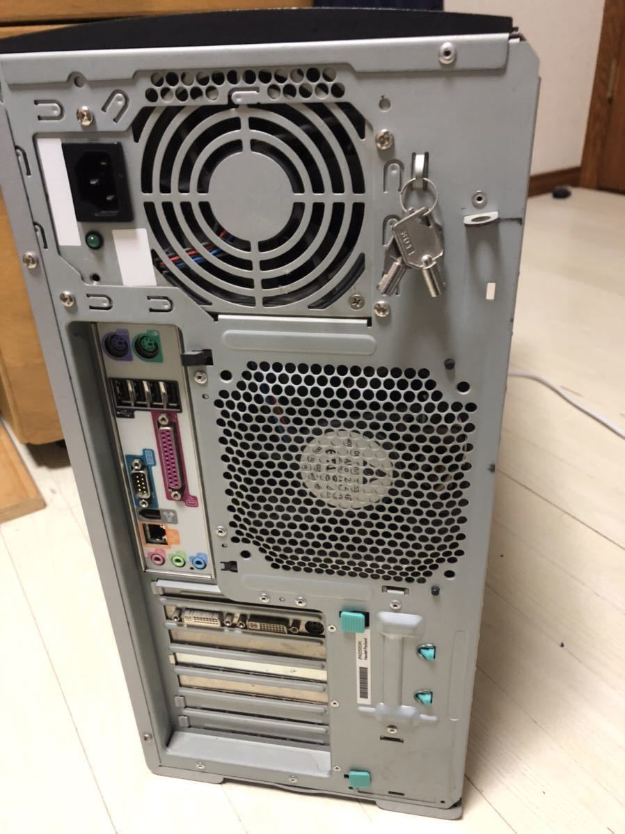 HP Workstation xw8000 Xeon3.06x2 メモリ 8GB DVD+RW Quadro FX3000G XP Win7 ...