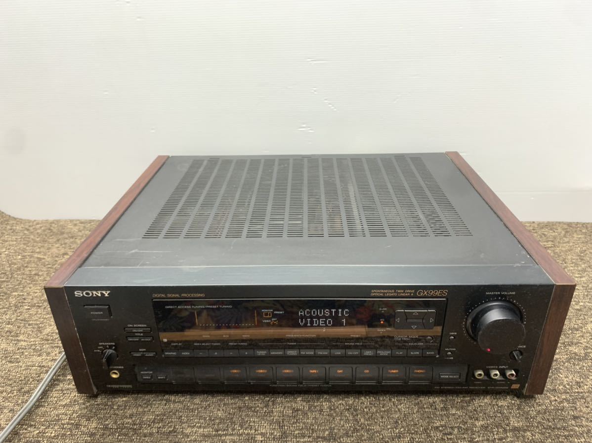 ソニー sony STR-GX99ES AM/FM Stereo Receiver 1992 Made in JAPAN 日本製 SONY ...