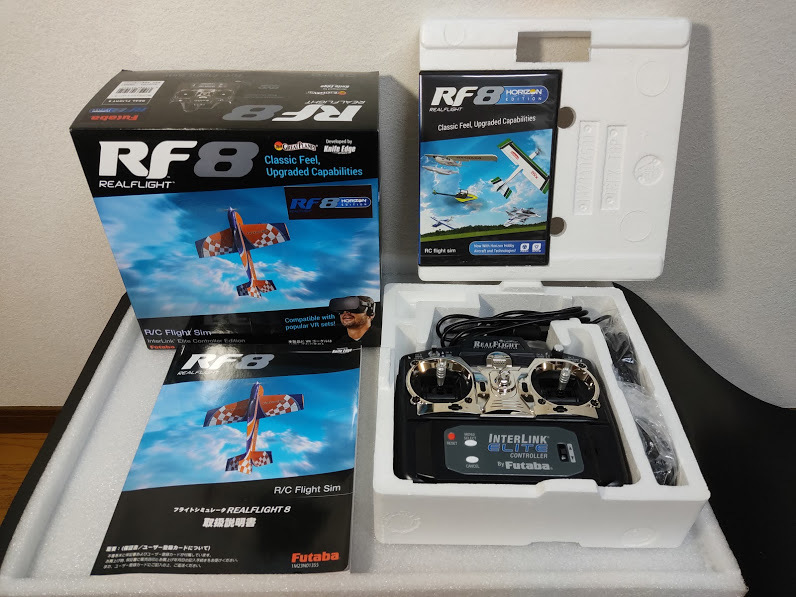 フルセット Real Flight リアルフライト 8 フライトシミュレーター 双葉 FUTABA プロポ付き RF8 フライトシュミレーター(フライトシミュレーション)｜売買された ...