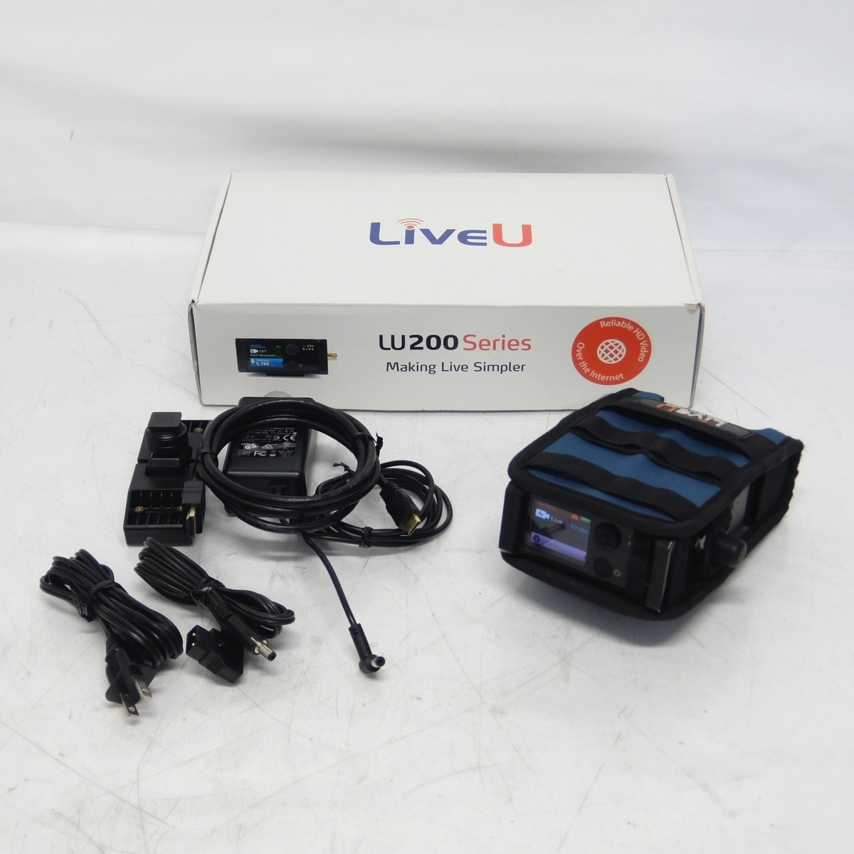 三信電気 LiveU LU200-SVB モバイル中継装置 /通電のみ/ライセンス無し/ジャンク #323938(プロ用、業務用)｜売買された ...