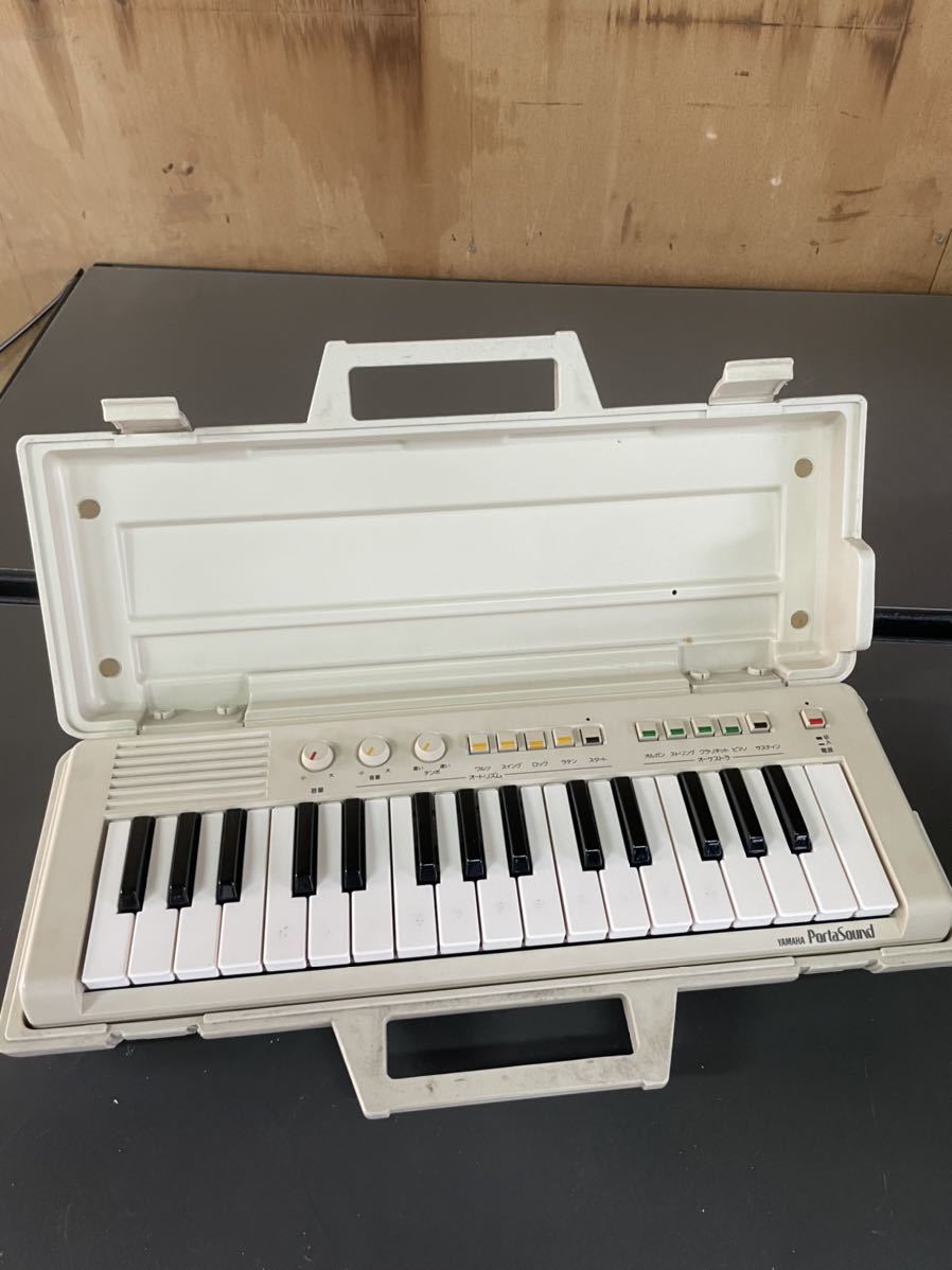 ヤマハ YAMAHA 電子キーボード PortaSound ポータサウンド PS-1 電子ピアノ ミニキーボード 鍵盤楽器 ハードケース ...