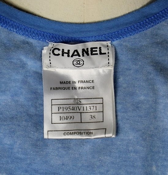 02S CHANEL シャネル SURF COCO サーフ 波乗り ココマーク タンクトップ 38 ノースリーブ vintage ヴィンテージ ...