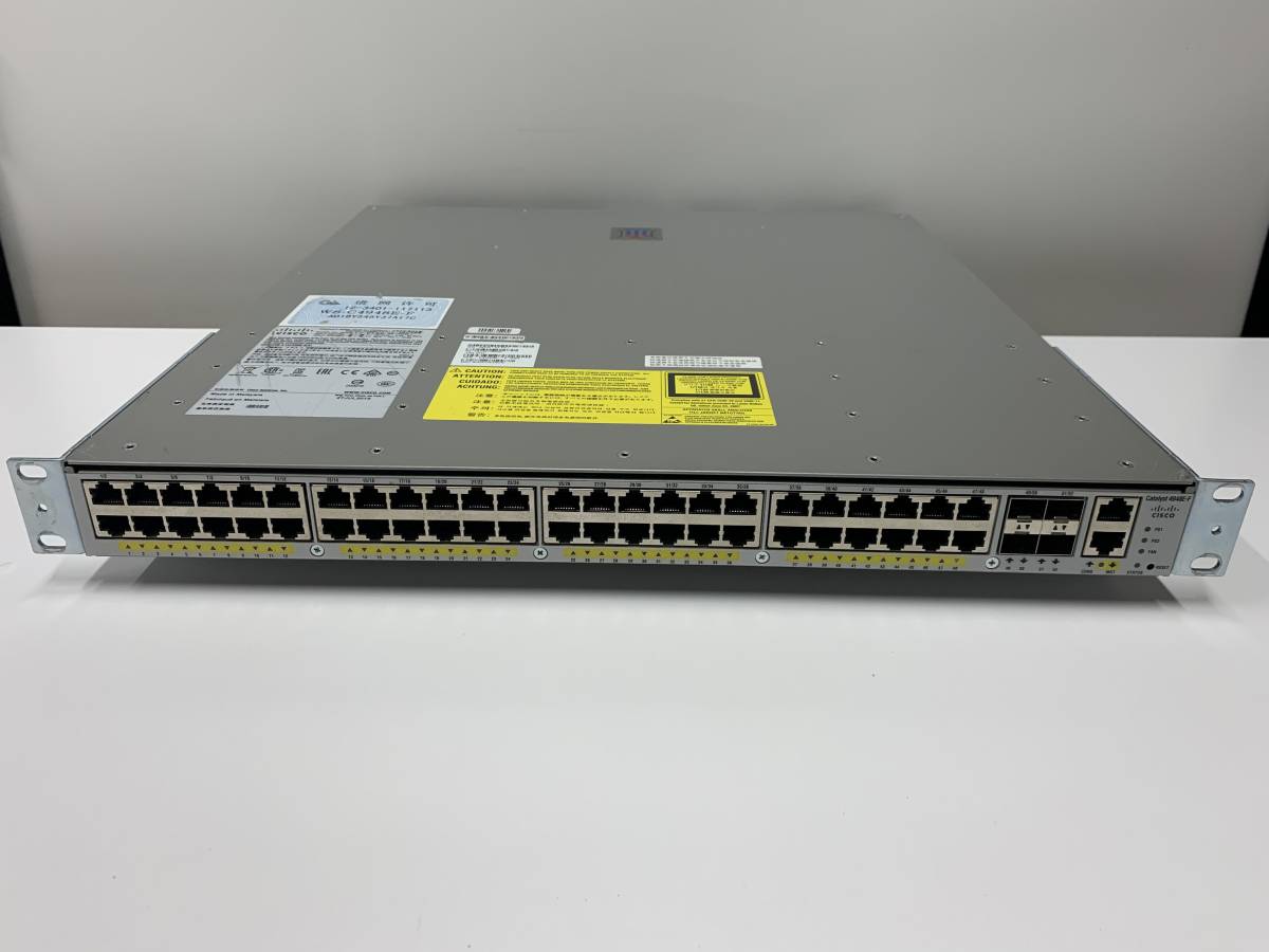 A18296 Cisco Catalyst 4948E-F WS-C4948E-F V04 イーサネット スイッチ(イーサネットハブ)｜売買さ ...