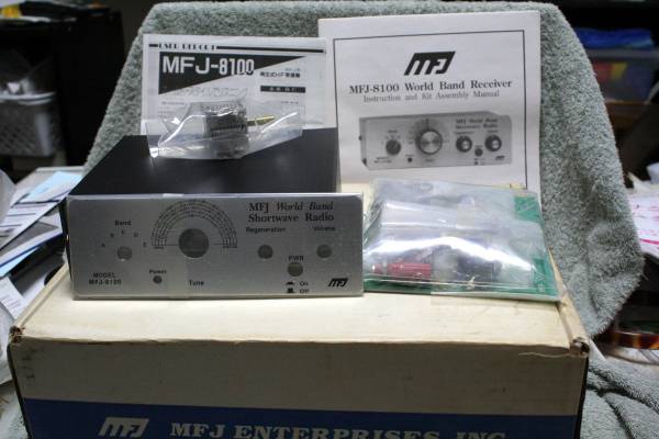 MFJ－8100K 再生式短波受信機キット(受信機)｜売買されたオークション情報、yahooの商品情報をアーカイブ公開 - オークファン ...
