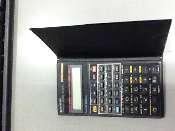 SHARP Scientific calculator EL-5020 関数電卓(シャープ)｜売買されたオークション情報、yahooの商品情報 ...