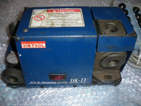 BIGTOOL ビックツール 小型ドリル研磨機 DK-13(刃物研磨機)｜売買されたオークション情報、yahooの商品情報をアーカイブ公開 - オークファン（aucfan.com）