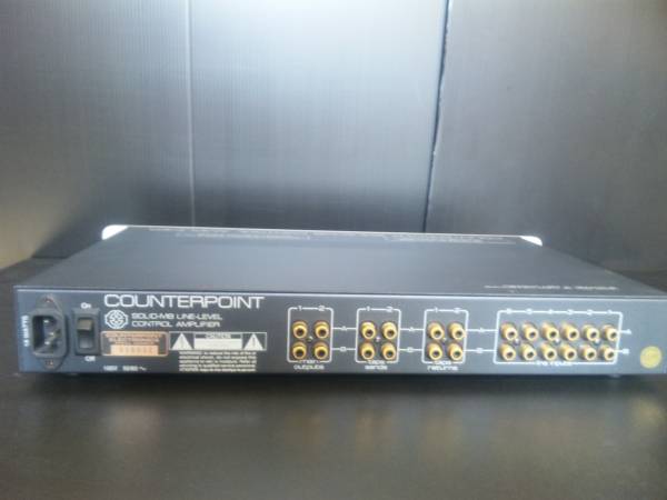 カウンターポイント counterpoint Solid-M8 プリアンプ(一般)｜売買されたオークション情報、yahooの商品情報をアーカイブ公開 - オークファン（aucfan.com）