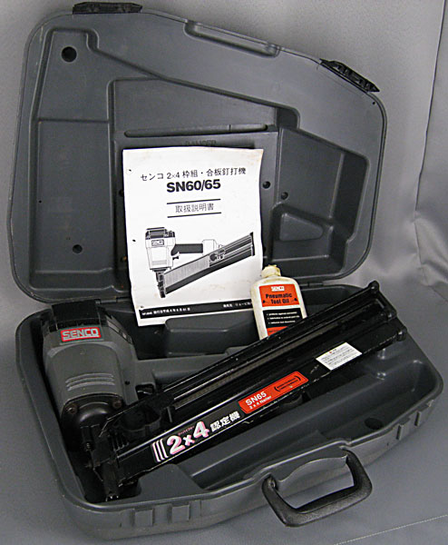 センコ SENCO リョービ ツーバイフォー SN65 釘打機ネイルガン(エア釘打機)｜売買されたオークション情報、yahooの商品情報を ...
