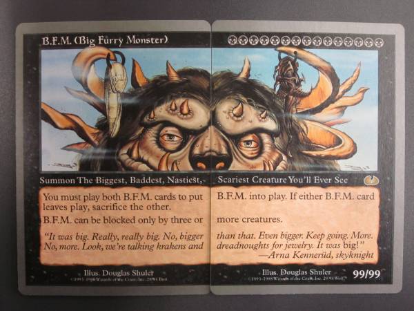 MTG 黒 B.F.M BigFurryMonster アングルード 2枚セット(黒)｜売買されたオークション情報、yahooの商品情報を ...